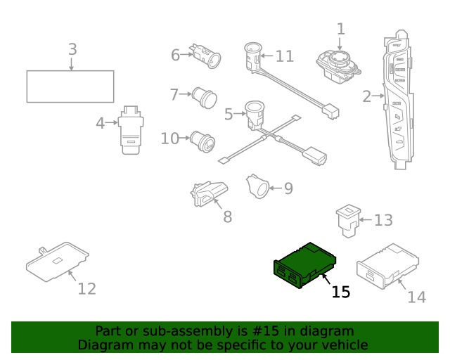 84108711938 Автозапчасть гнездо двойное BMW | Запчасти на DRIVE2