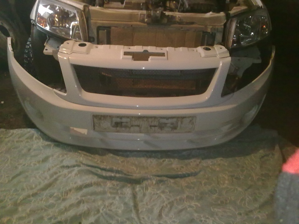 ПТФ на тазик, радует глазик =) — Lada Гранта (1G), 1,6 л, 2012 года ...
