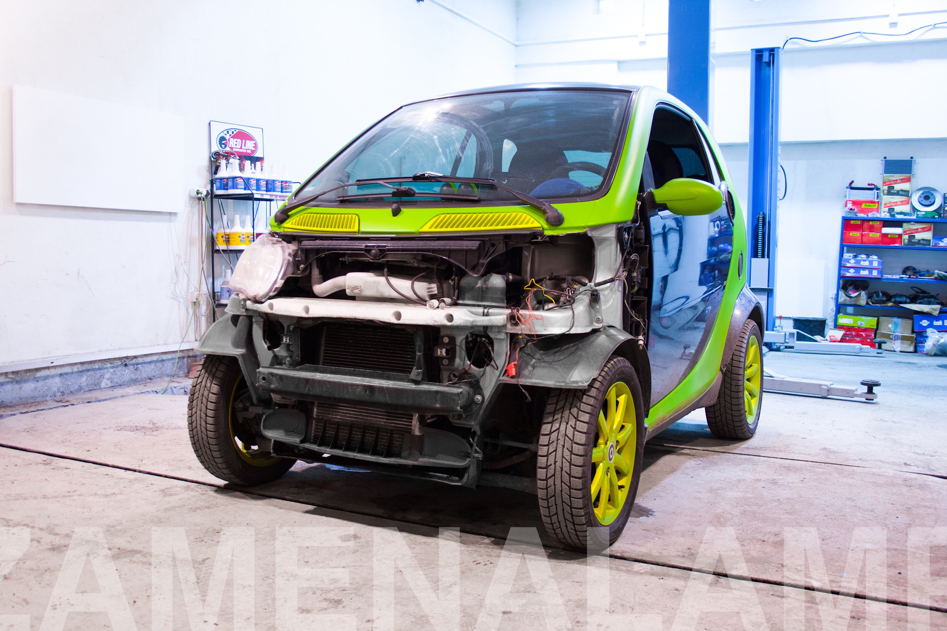 SMART Fortwo (1st generation) профилактика фар. — ZAMENALAMP на DRIVE2