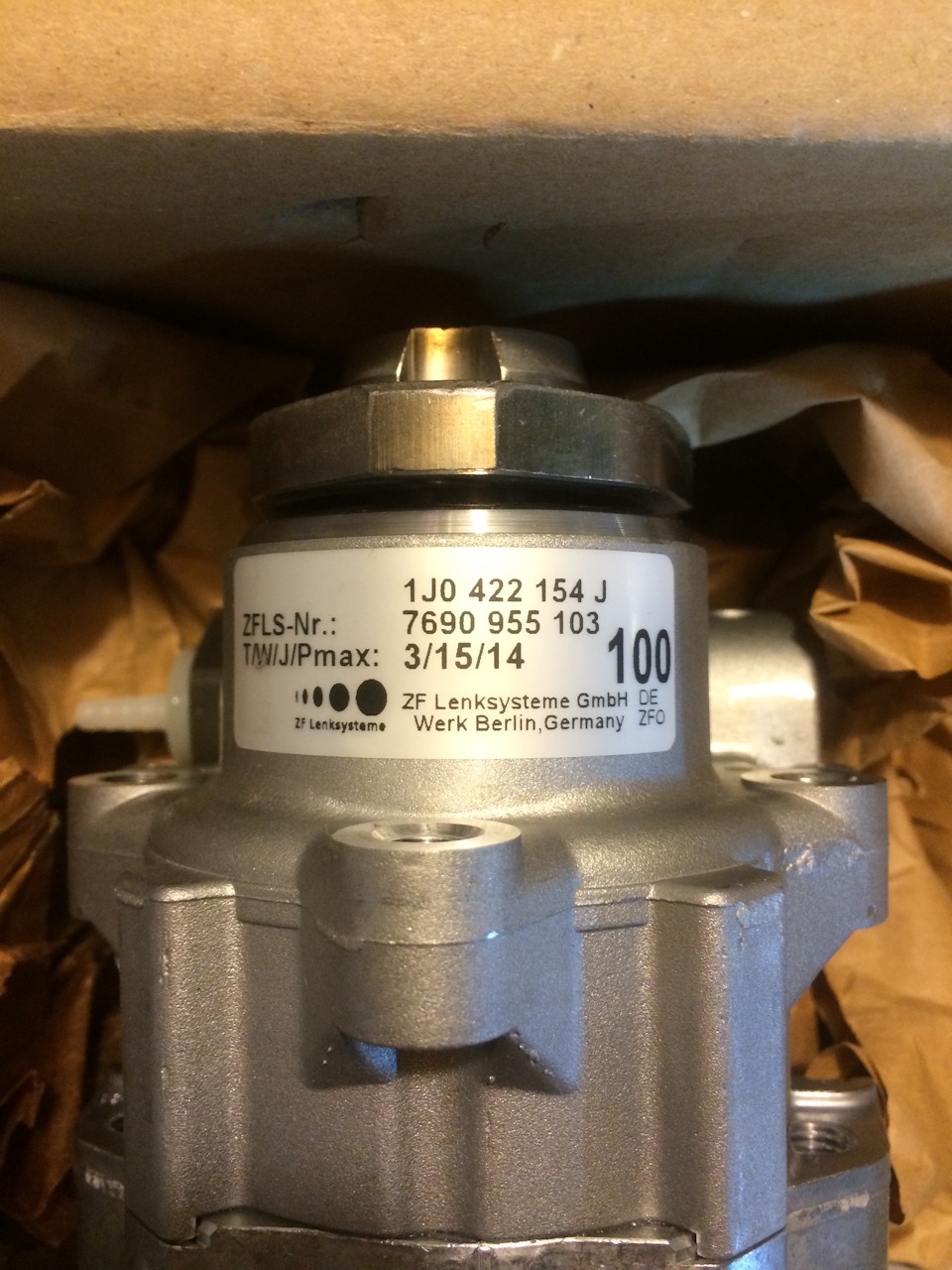 1J0422154J Насос гидроусилителя руля VAG | Запчасти на DRIVE2