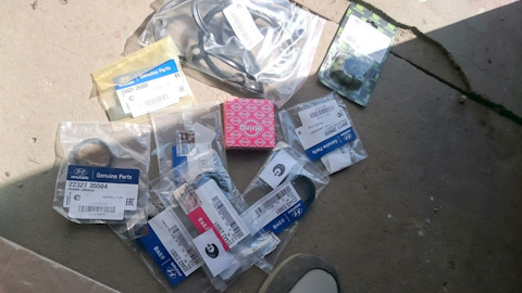 2443125000 Направляющая цепи привода грм KIA HYUNDAI | Запчасти на DRIVE2