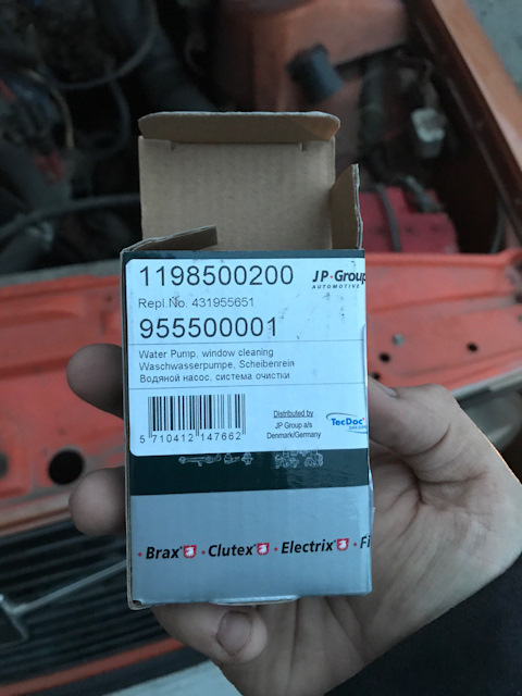 431955651 Насос омывателя лобового стекла / AUDI, FORD, OPEL, SEAT, VW ...