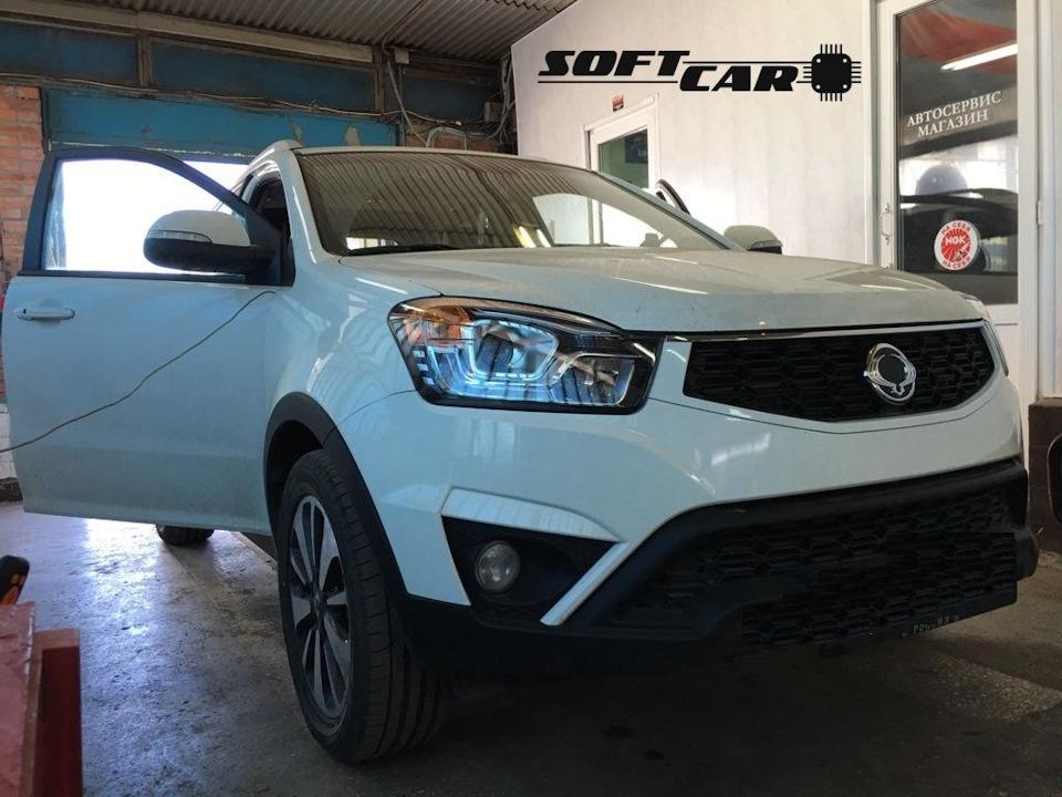 Отключение ЕГР и сажевого фильтра на SsangYong Actyon 2.0 л149 л.с.дизель — Softcar на DRIVE2