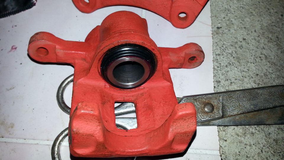 Ремонт заднего правого суппорта. — Chevrolet Lacetti Sedan, 2005 года ...