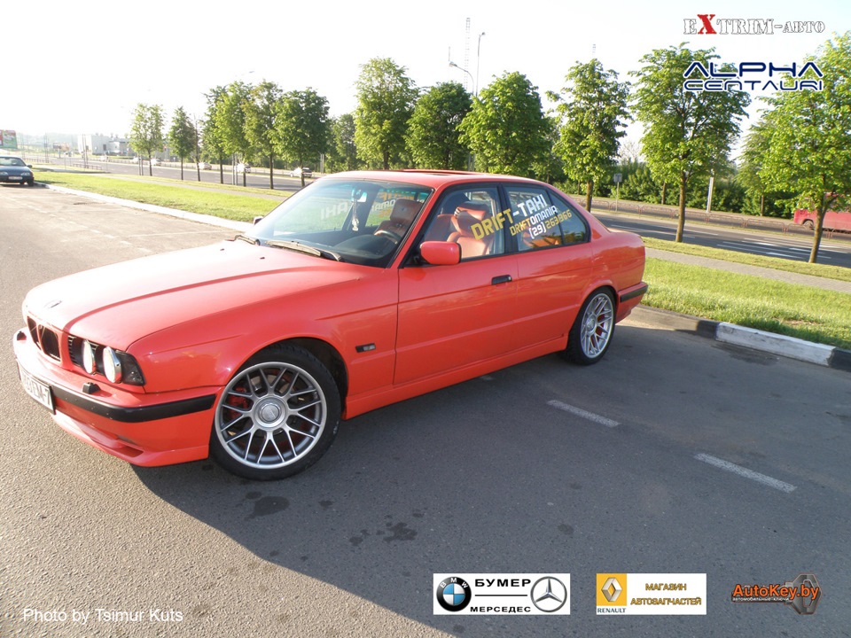 авто шоу в Гродно — BMW 5 series (E34), 4 л, 1991 года | фотография | DRIVE2