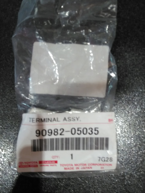 9098205035 Клемма аккумулятора плюсовая TOYOTA LEXUS | Запчасти на DRIVE2