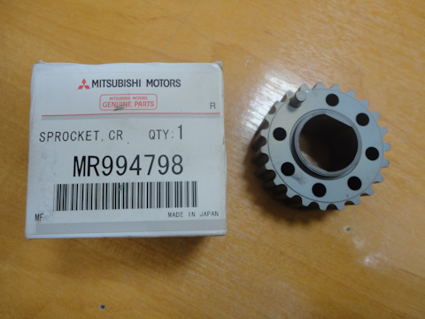MR994798 ШЕСТЕРНЯ НИЖНЯЯ, РЕМНЯ ГРМ Mitsubishi | Запчасти на DRIVE2