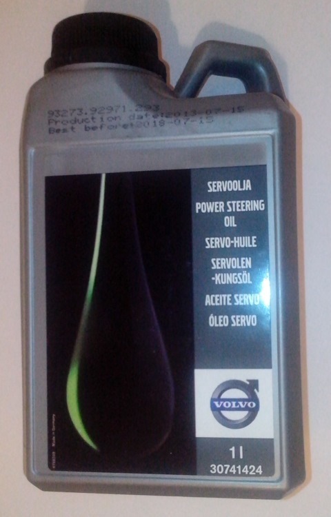 30741424 Жидкость гидроусилителя, 1 литр Volvo | Запчасти на DRIVE2