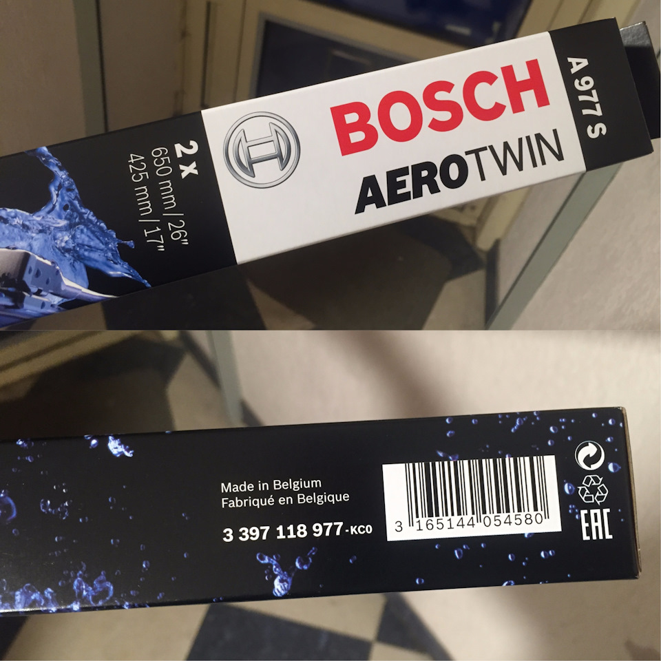 3397118977 СТЕКЛООЧИСТИТЕЛИ AEROTWIN [A977S] 650/425 ММ BOSCH ...