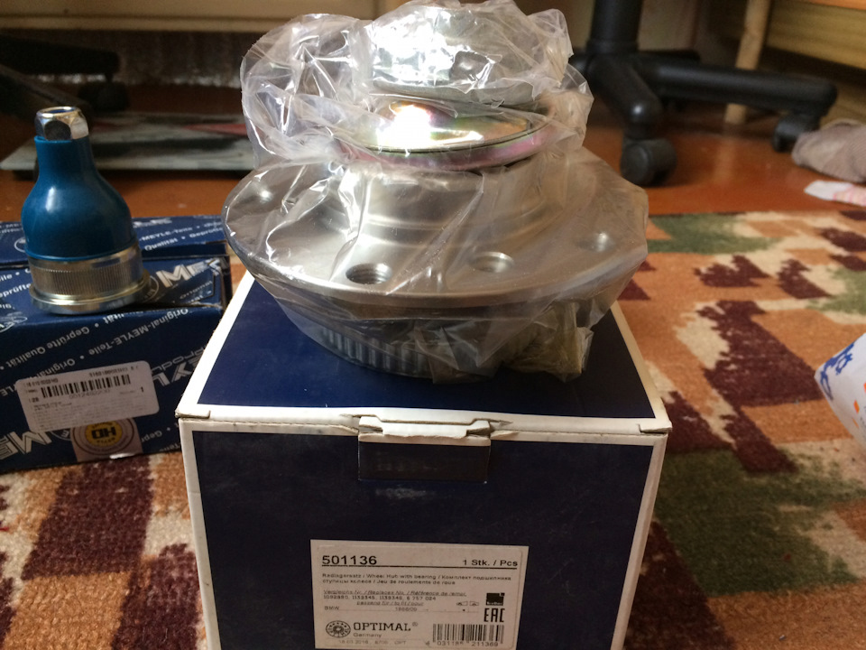 501136 Ступица колеса с подшипником OPTIMAL | Запчасти на DRIVE2