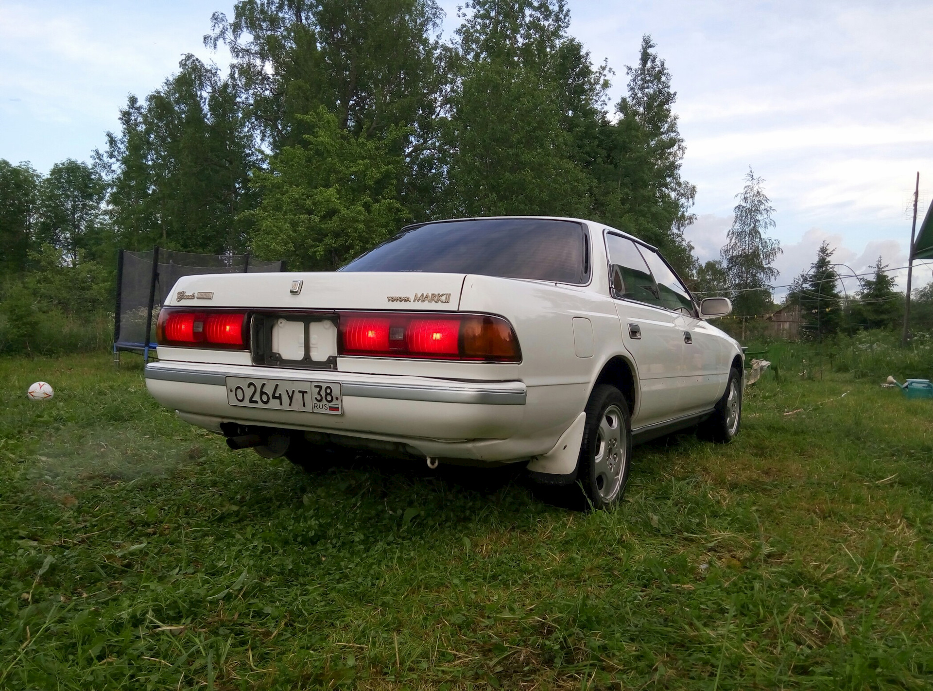 Намылся безумный марк — Toyota Mark II (80), 2 л, 1988 года | мойка ...