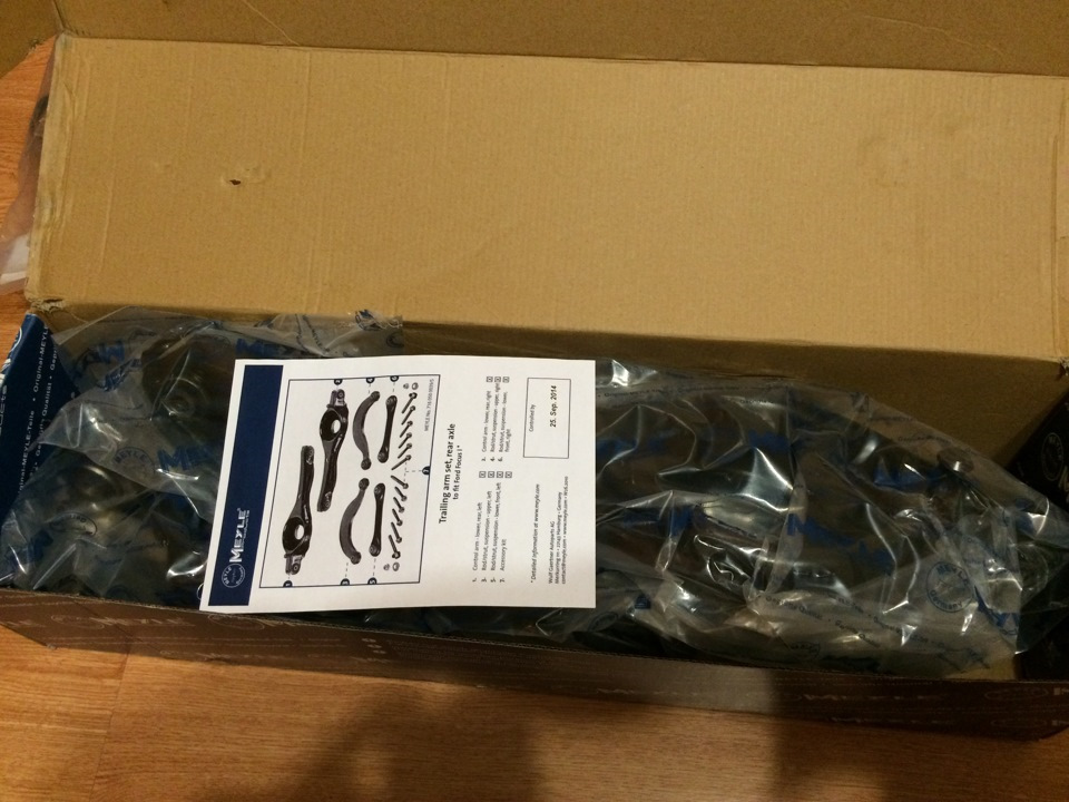 Ремонт задней подвески, замена рычагов. — Ford Focus Hatchback II, 1,8 ...