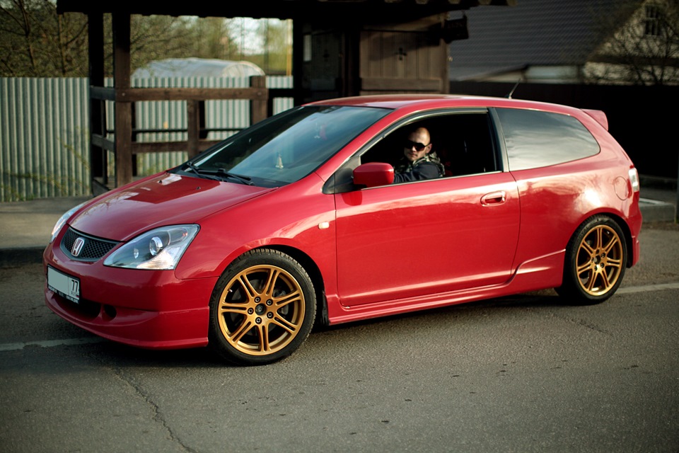 #фотосет#погодка#🚗 — Honda Civic Type R (2G), 2 л, 2002 года ...