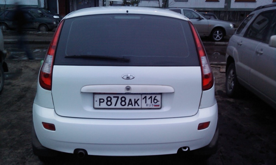 Задул задние фары — Lada Калина хэтчбек, 1,6 л, 2012 года | тюнинг | DRIVE2