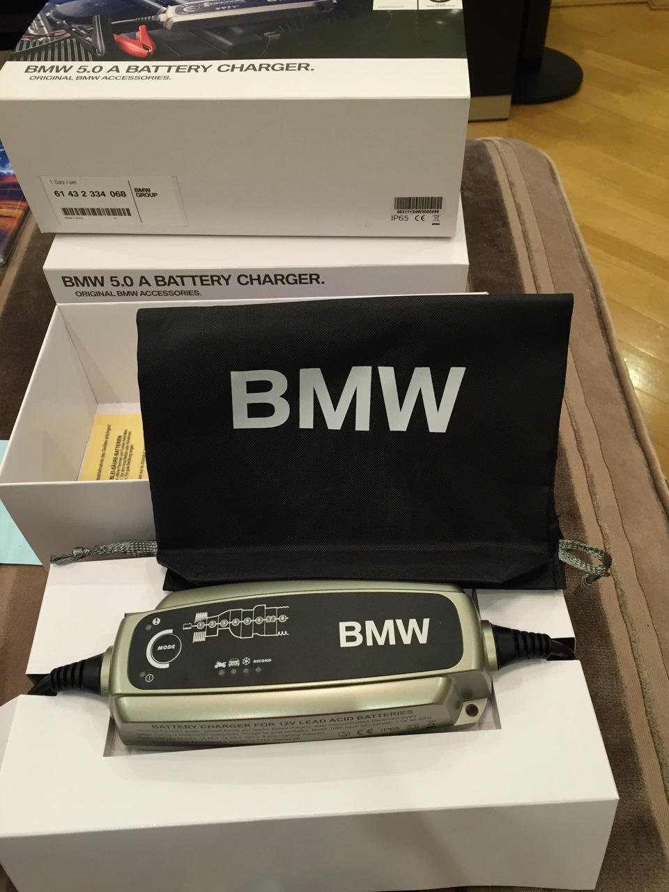 61432334068 Зарядное устройство 5.0 A BMW | Запчасти на DRIVE2