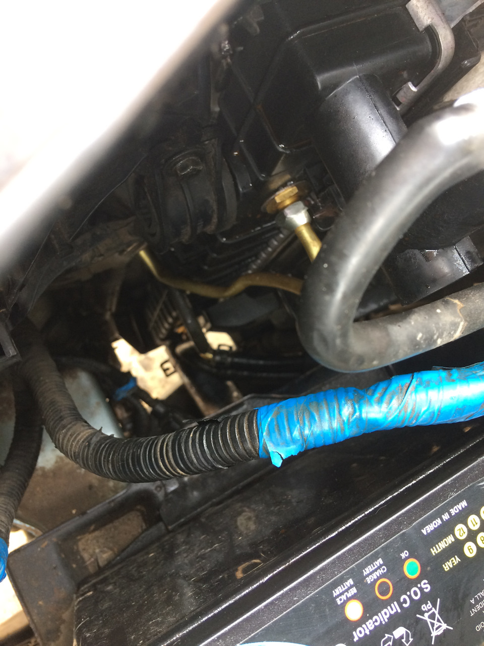 ТО126000км. Замена Ремня ГРМ, новый радиатор. — Hyundai Tucson (JM), 2 ...