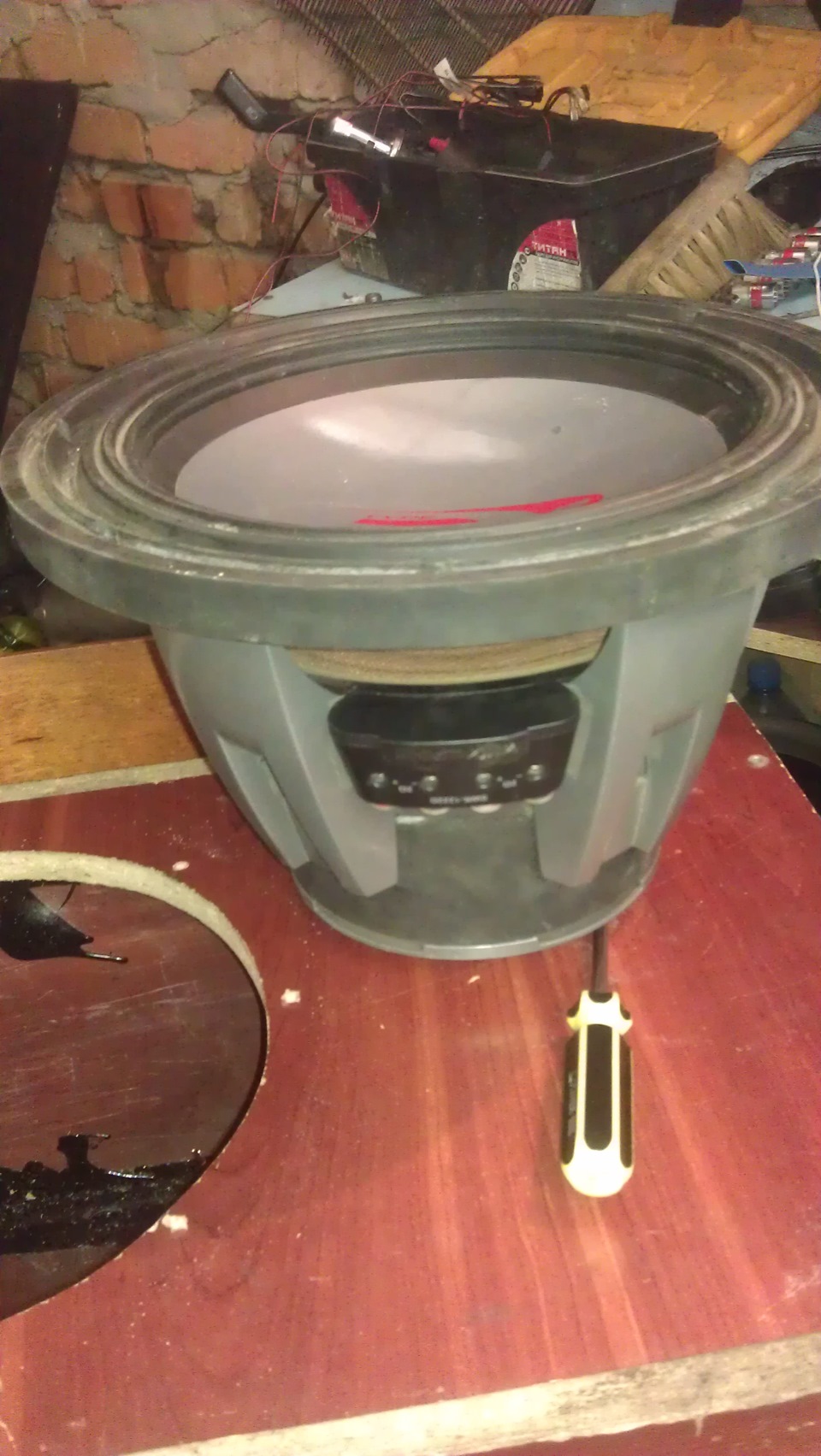 Alpine SWR 1222d новое сабовое звено. — Lada 21083, 1,6 л, 1993 года ...