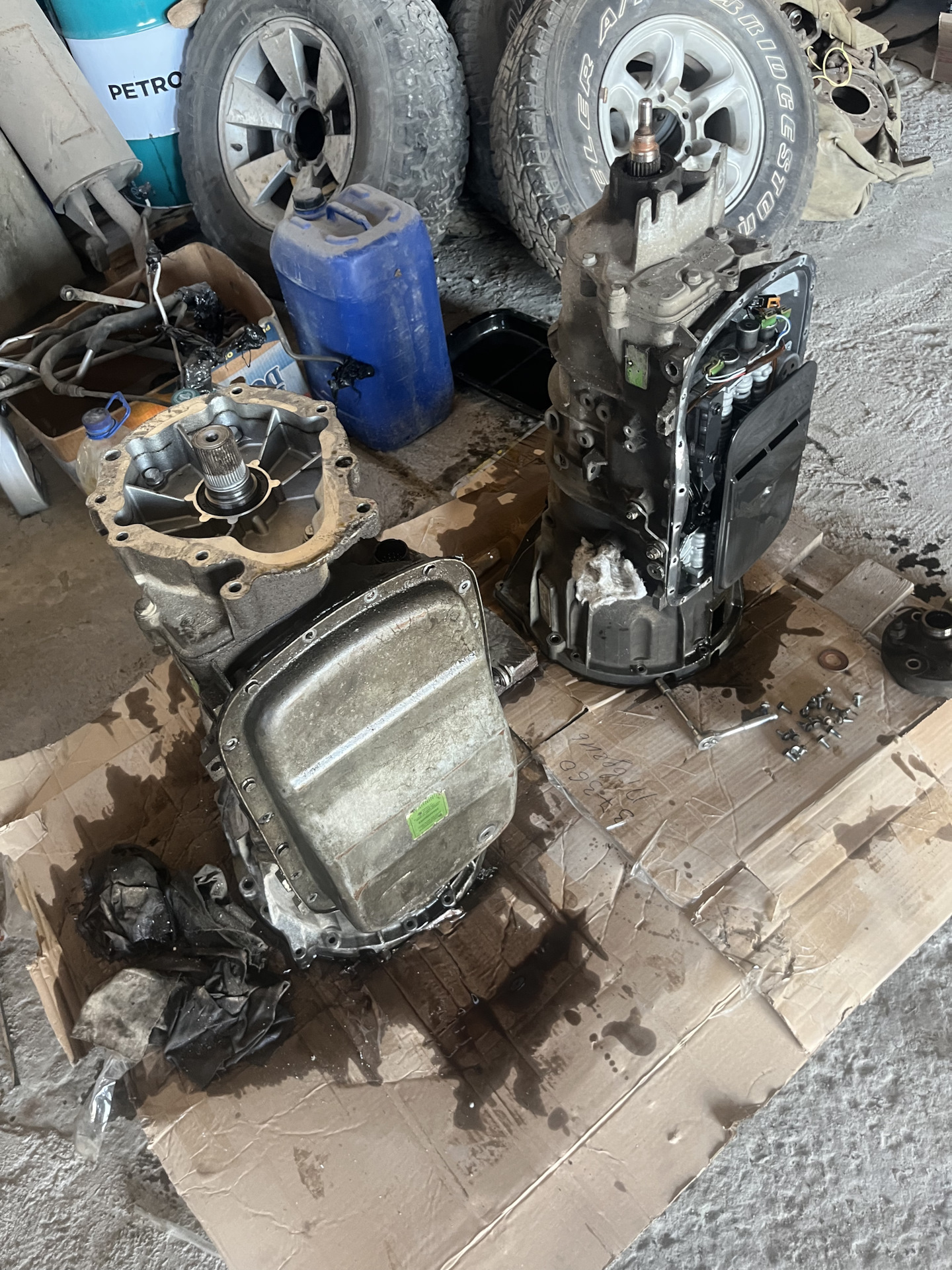 замена масел акпп, раздаточной кпп мостах — Land Rover Range Rover (3G ...