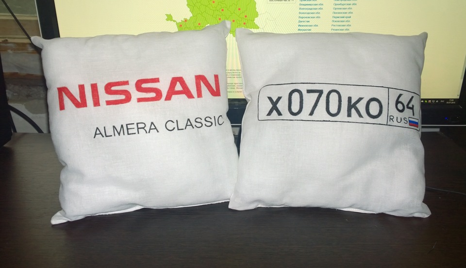 Подушки :3 — Nissan Almera Classic (B10), 1,6 л, 2012 года | аксессуары ...