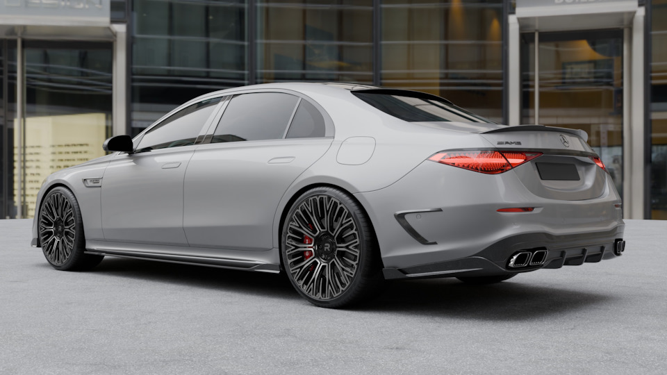 Карбоновый обвес для Mercedes-Benz S63 223 — Mercedes-Benz S 63 AMG ...