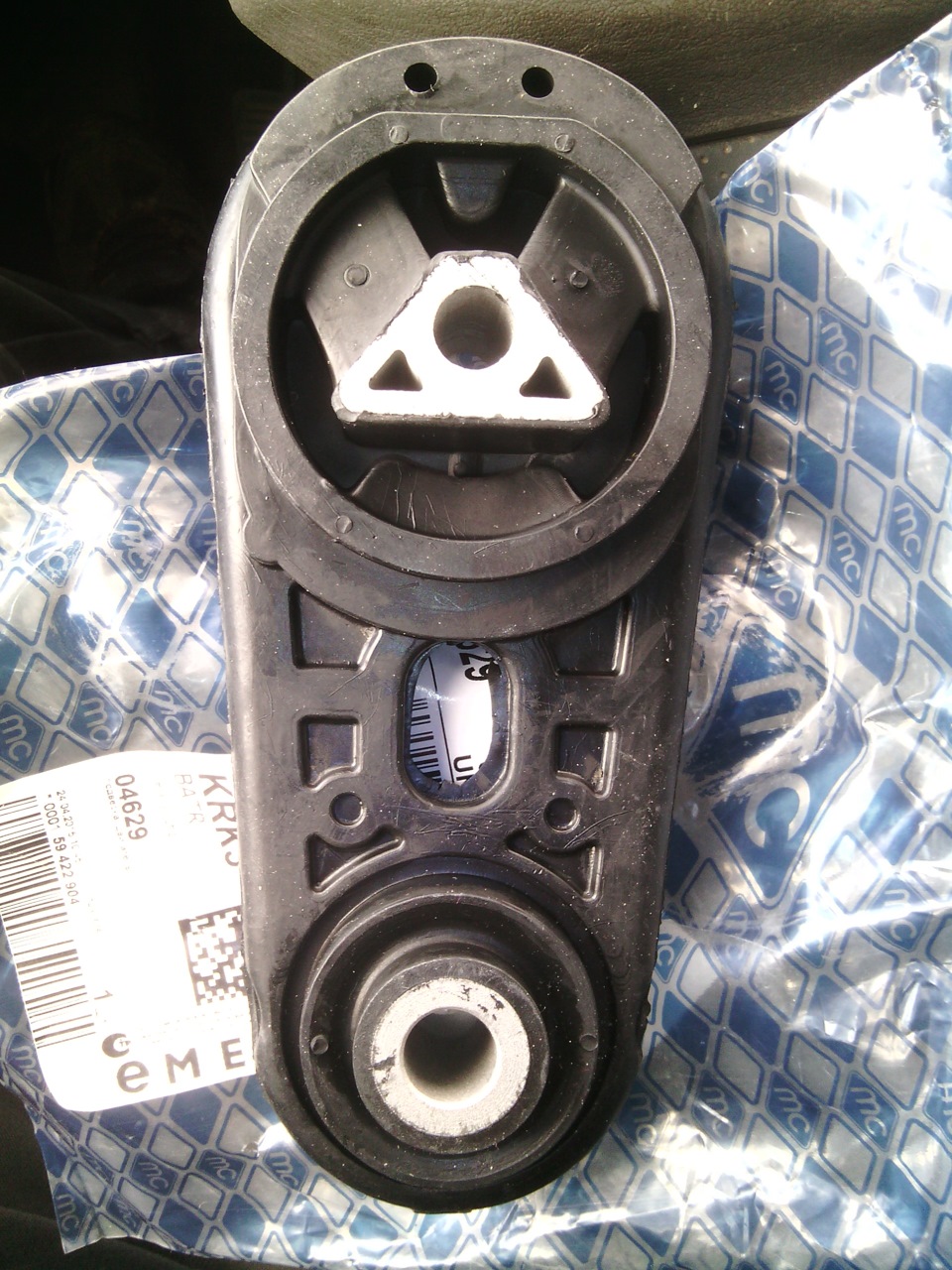 Замена нижней опоры. — Renault Grand Scenic II, 2 л., 2005 года ...