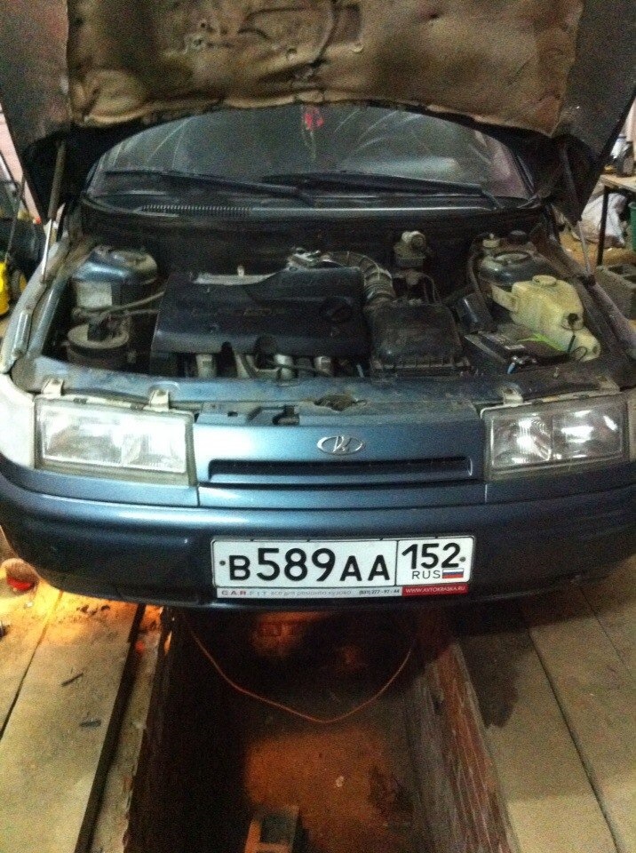 Заменили колодки — Lada 21103, 1,5 л, 2001 года | своими руками | DRIVE2