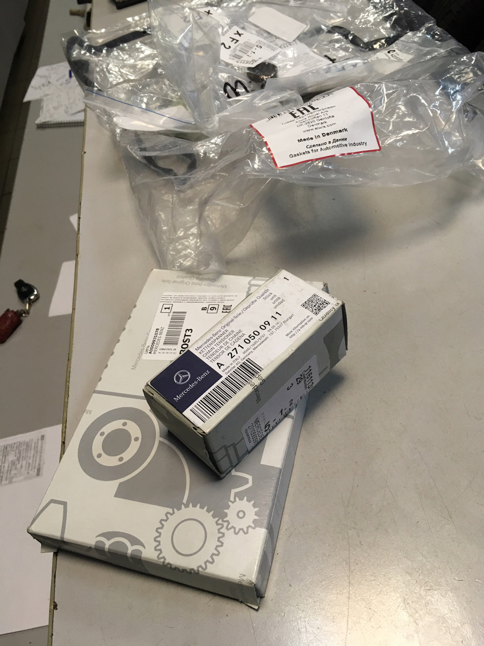 A2710500911 Натяжитель цепи грм. Mercedes | Запчасти на DRIVE2