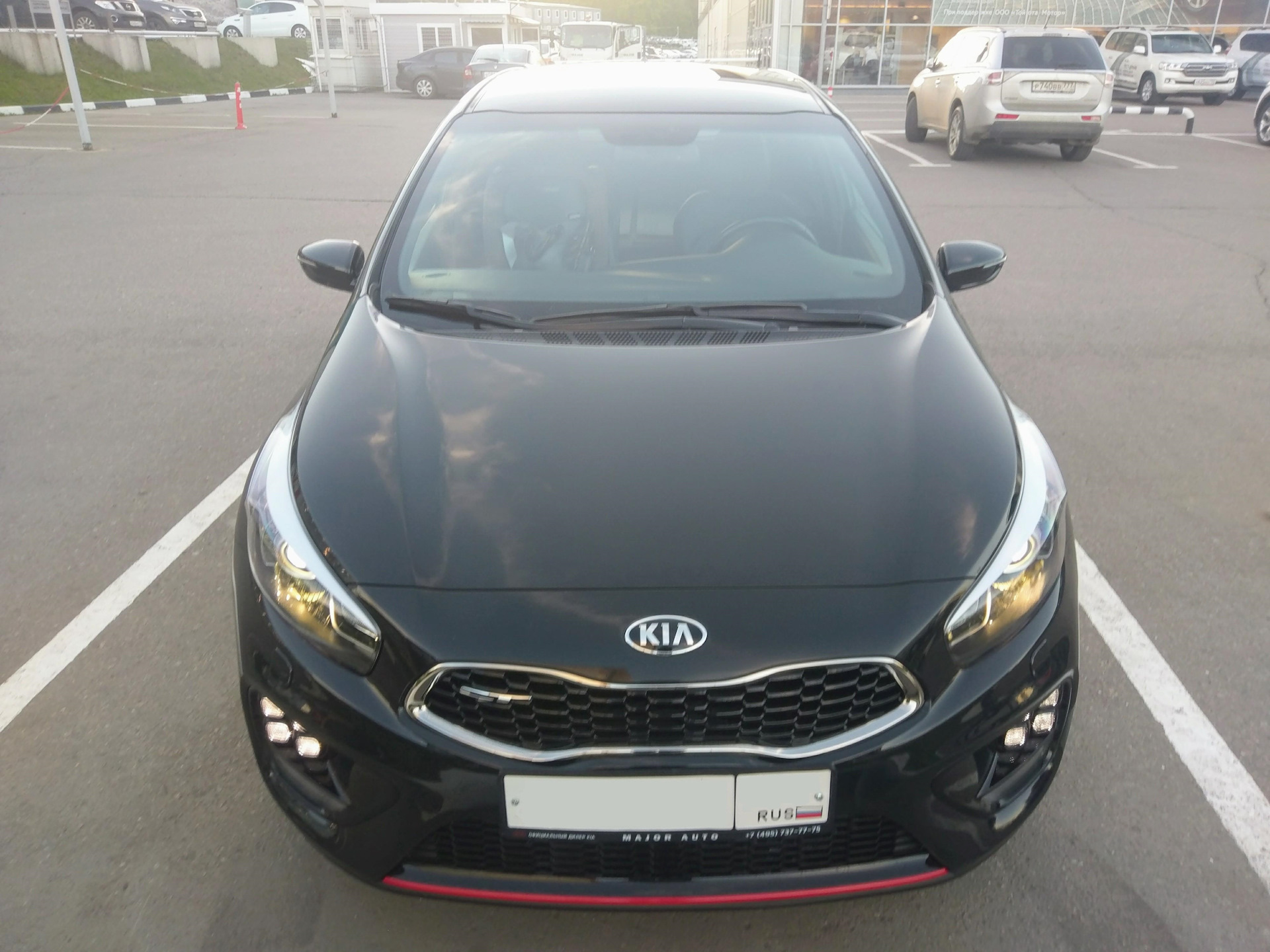 Радости пост — KIA Ceed (2G), 1,6 л, 2014 года | ДТП | DRIVE2