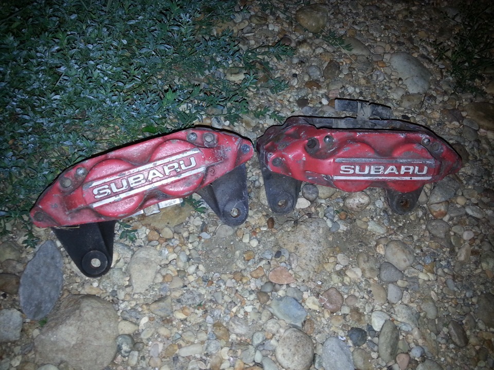 Тормоза. — Subaru Outback (BP), 2,5 л, 2007 года | запчасти | DRIVE2