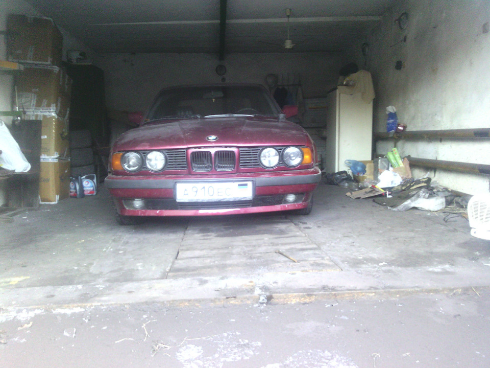 Экстерьер. ПТФ. — BMW 5 series (E34), 2 л, 1992 года | аксессуары | DRIVE2