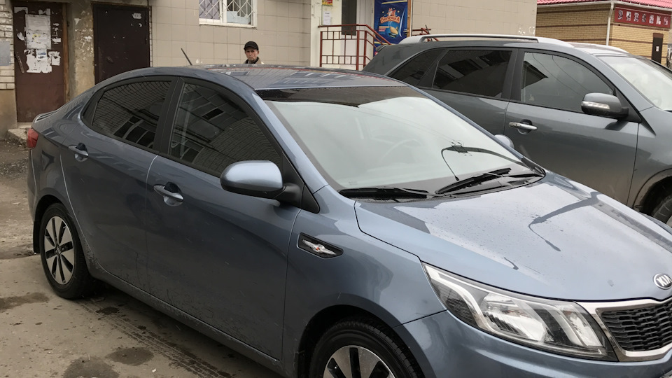 KIA Rio (3G) 1.6 бензиновый 2013 | blue smoke на DRIVE2