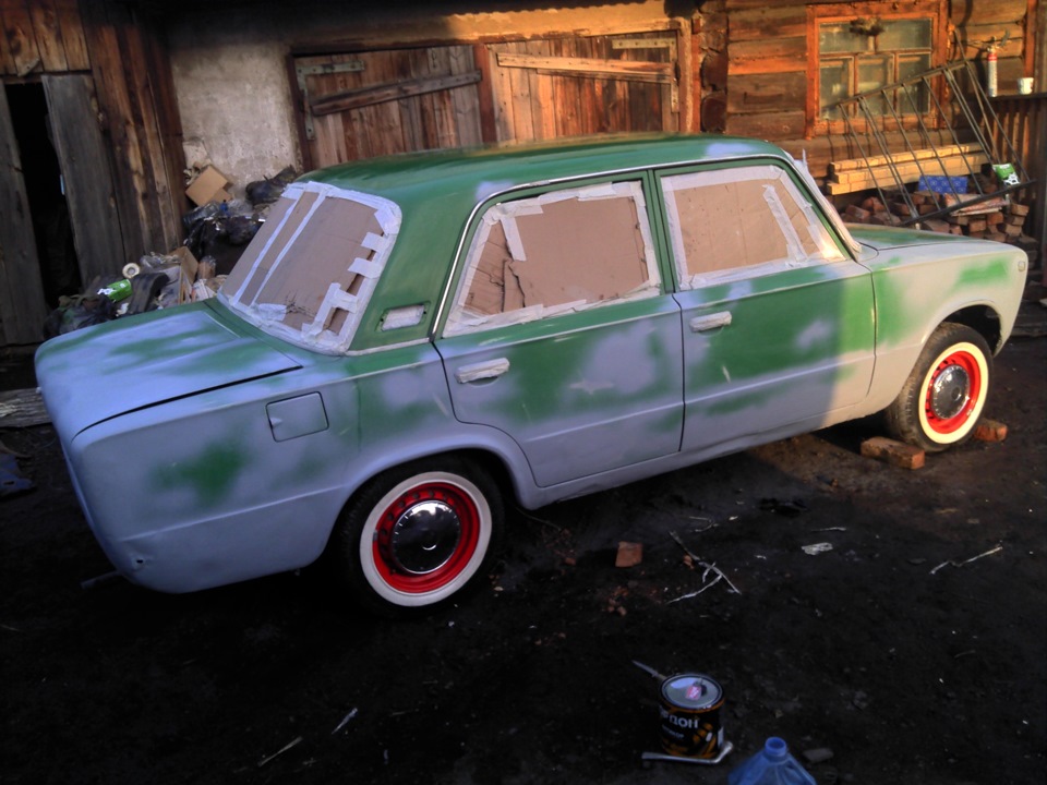 Шпатлёвка. Часть№2 или (ТГК) Торжественное Грунтование Кузова) — Lada ...