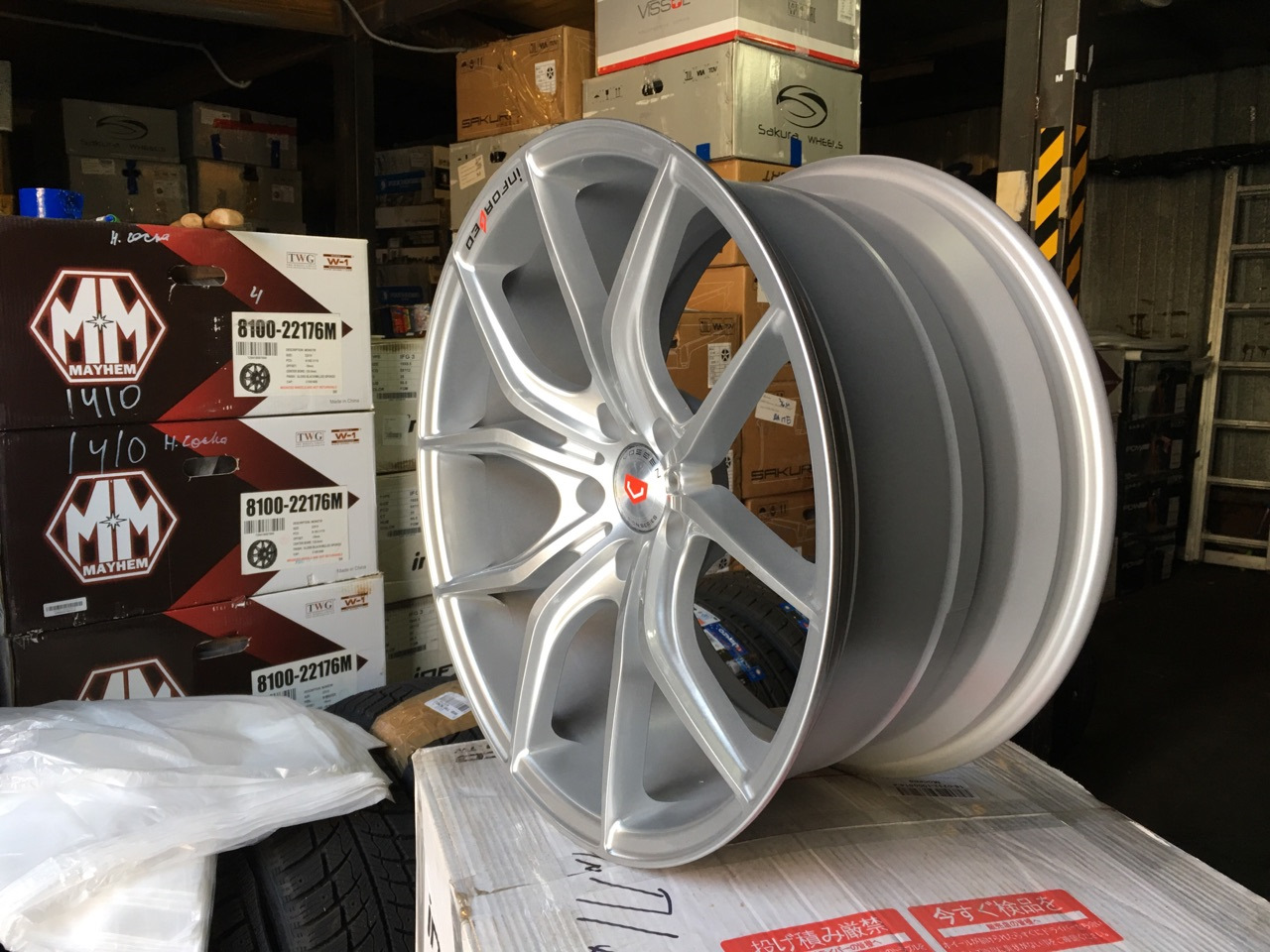 [литье] литые диски inforged IFG-17 ушли клиенту из Краснодара — Moscow Wheels and Tyres на DRIVE2