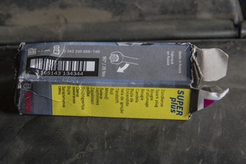 0242235666 Свеча зажигания BOSCH | Запчасти на DRIVE2