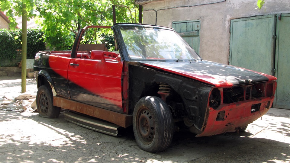 Volkswagen Golf Cabriolet Mk1 1.6 бензиновый 1981 | Rusty Cabrio на DRIVE2