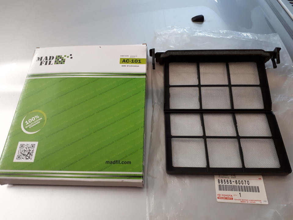 Фильтр салона на новые 70-ки. — Toyota Land Cruiser 70, 4,2 л, 2011 ...