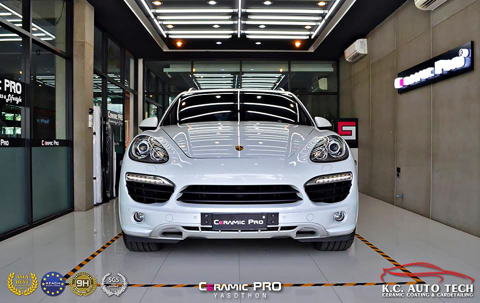 Безупречный внешний вид надолго обеспечен автомобилю Porsche Cayenne — CeramicPro Ural на DRIVE2