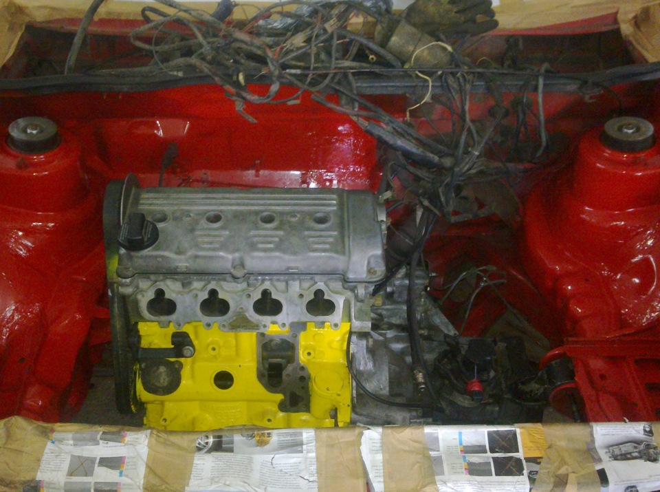 Свап 9A — Установка — Volkswagen Golf Mk1, 2 л, 1982 года | тюнинг | DRIVE2