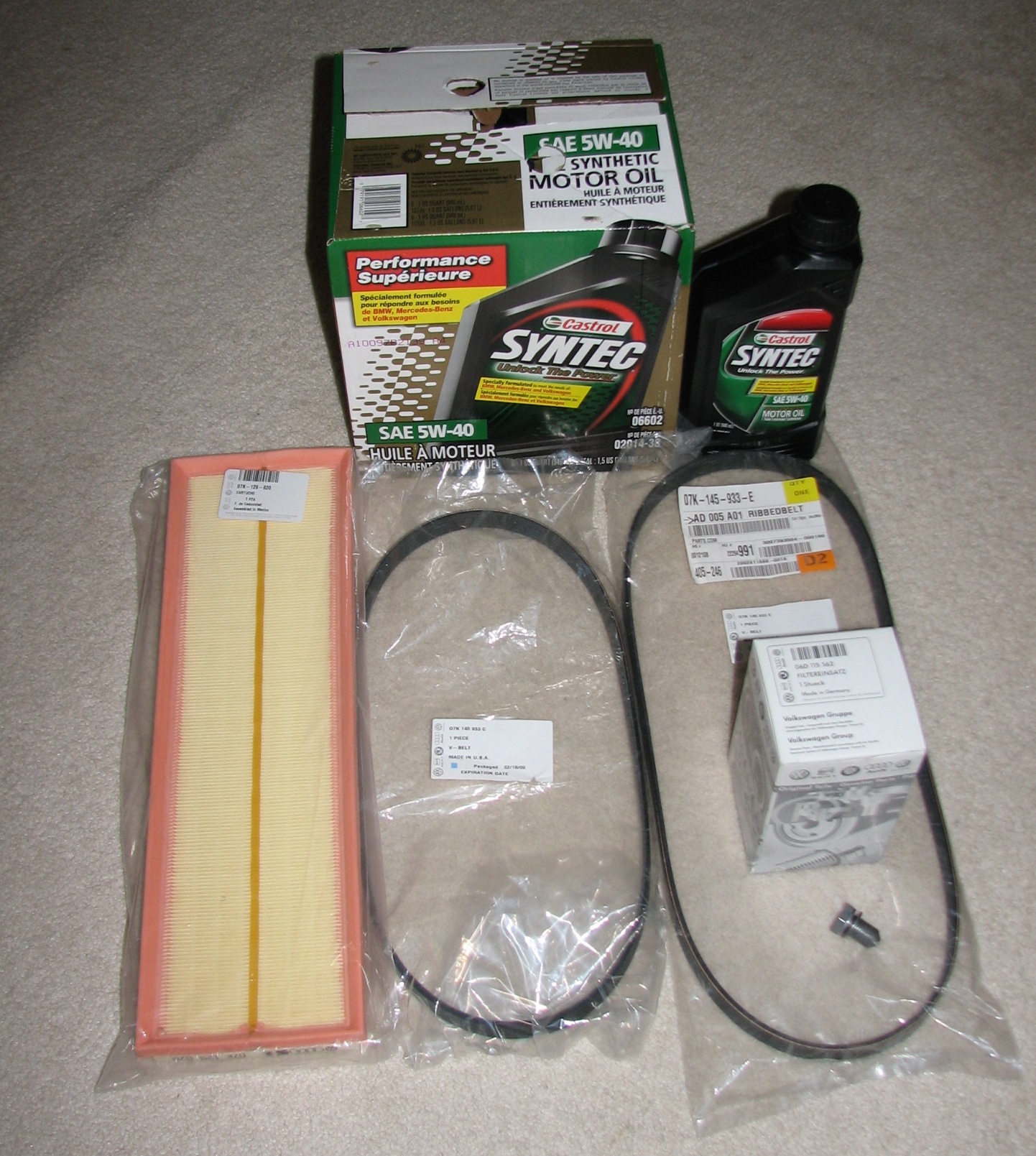 Сервисное ТО — Volkswagen Jetta V, 2,5 л, 2005 года | плановое ТО | DRIVE2