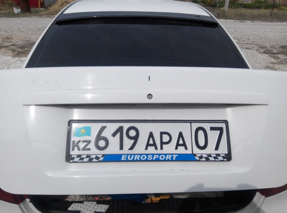 Подсветка заднего значка — Chevrolet Lacetti Sedan, 1,6 л, 2008 года ...