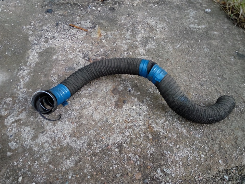 Воздушный патрубок… — Renault Clio II, 1,2 л, 1998 года | своими руками ...