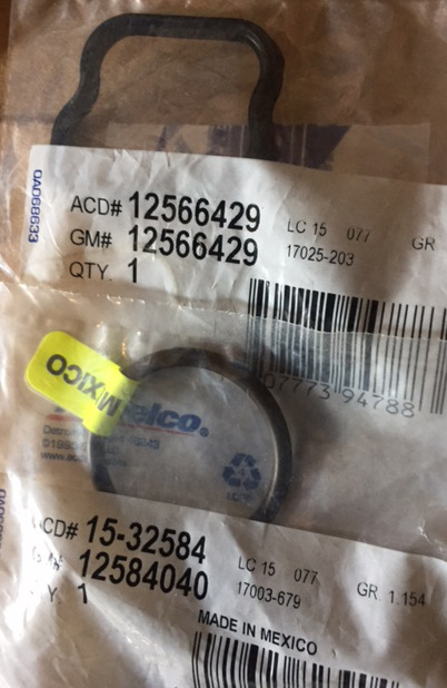 12584040 Сальник GM | Запчасти на DRIVE2