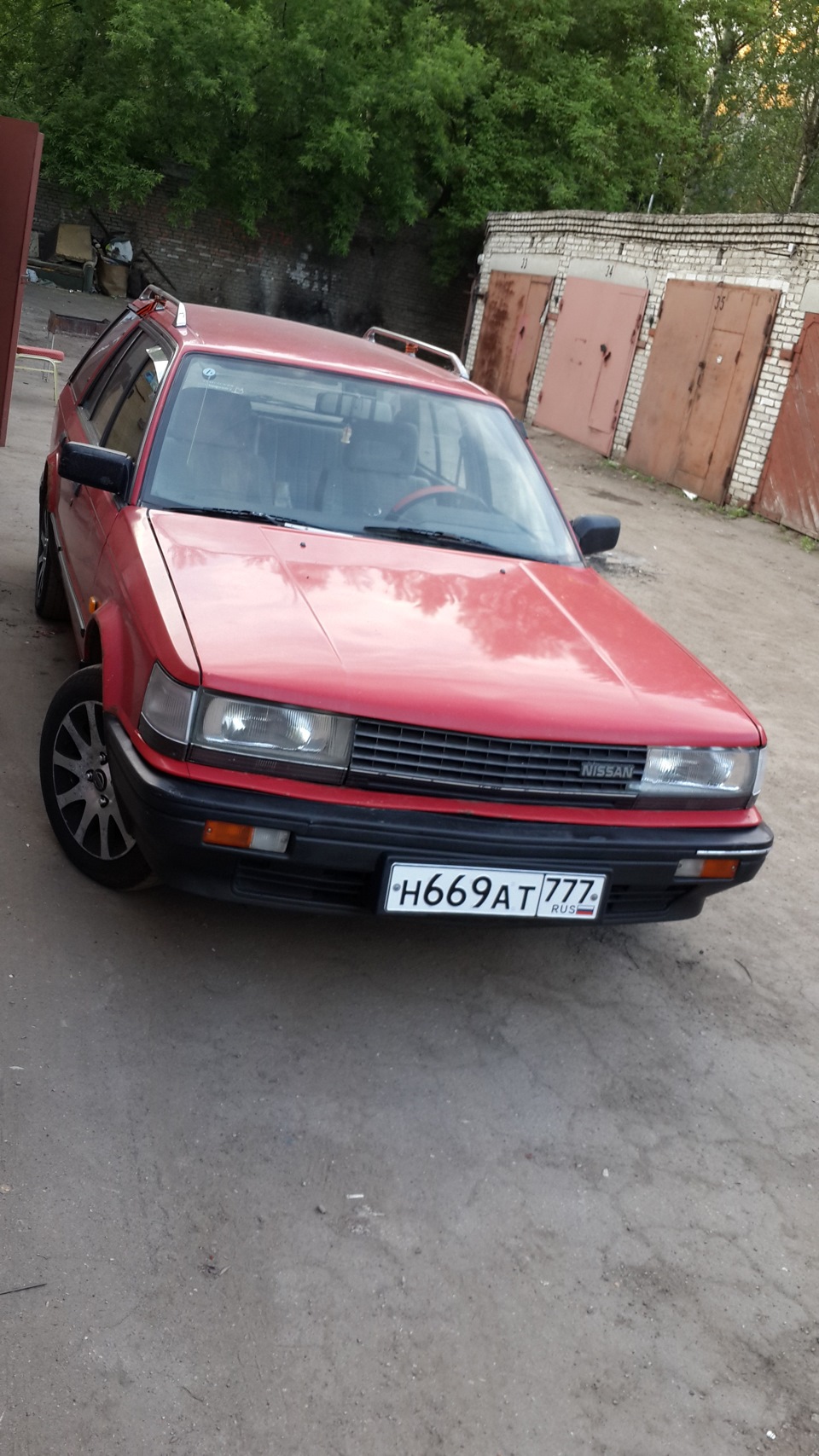 Весенние фотки — Nissan Bluebird (U11), 2 л, 1986 года | фотография ...