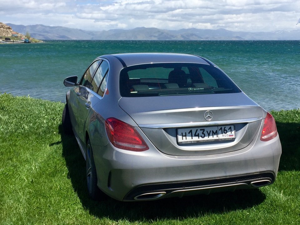 Все оттенки Серого, голубого, зелёного… — Mercedes-Benz C-class (W205), 1,6 л, 2015 года ...