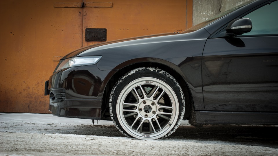 Легчайшие Enkei RPF-01(RPF1) R18" — Honda Accord (7G), 2,4 л, 2007 года | колёсные диски | DRIVE2