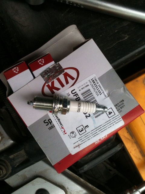 1882311101 Свеча зажигания KIA HYUNDAI | Запчасти на DRIVE2