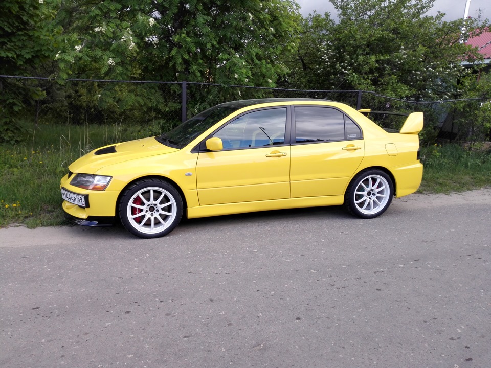 Возвращение в сток look — Mitsubishi Lancer Evolution IX, 2,1 л, 2006 года | стайлинг | DRIVE2