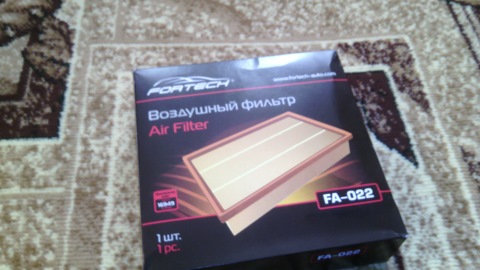 FA022 Фильтр воздушный W210 FORTECH | Запчасти на DRIVE2