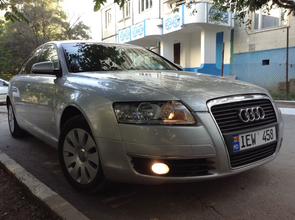 Заменил лобовое стекло. — Audi A6 (C6), 2,7 л, 2006 года | стайлинг ...
