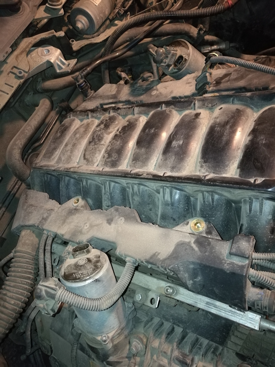 снятие вальватроника N62 — BMW X5 (E70), 4,8 л, 2007 года | своими ...